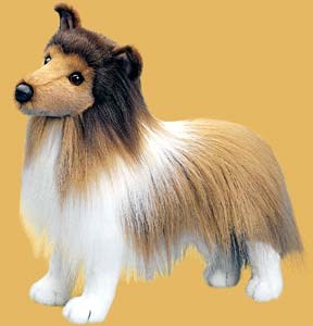 Plush Stuffed Sheltie